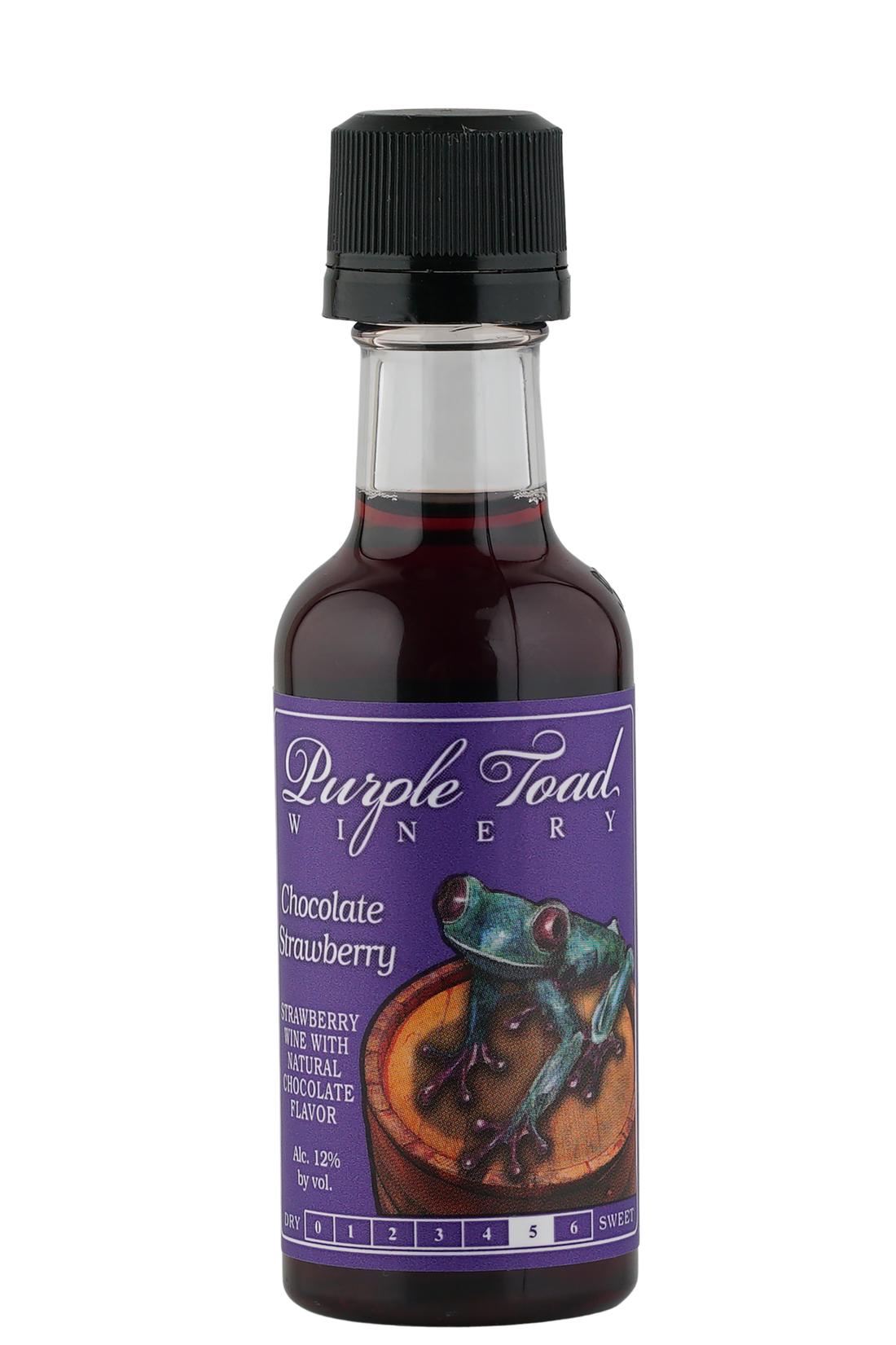 50 mL Bottle - Chocolate Strawberry - Purple Toad Winery – Purple Toad ...