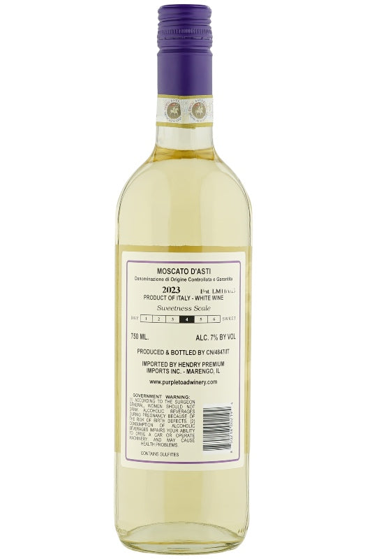 Moscato d'Asti – Purple Toad Winery & Distillery
