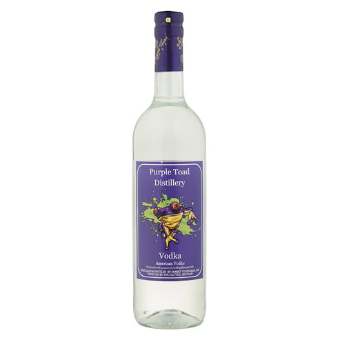 80 Proof Vodka in 750 mL Bottle – Purple Toad Winery & Distillery