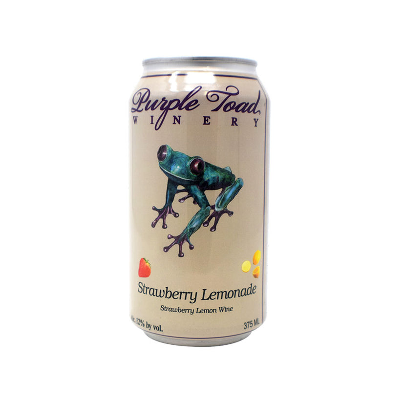 Strawberry Lemonade 375mL Wine Can - Purple Toad Winery - Paducah, KY ...